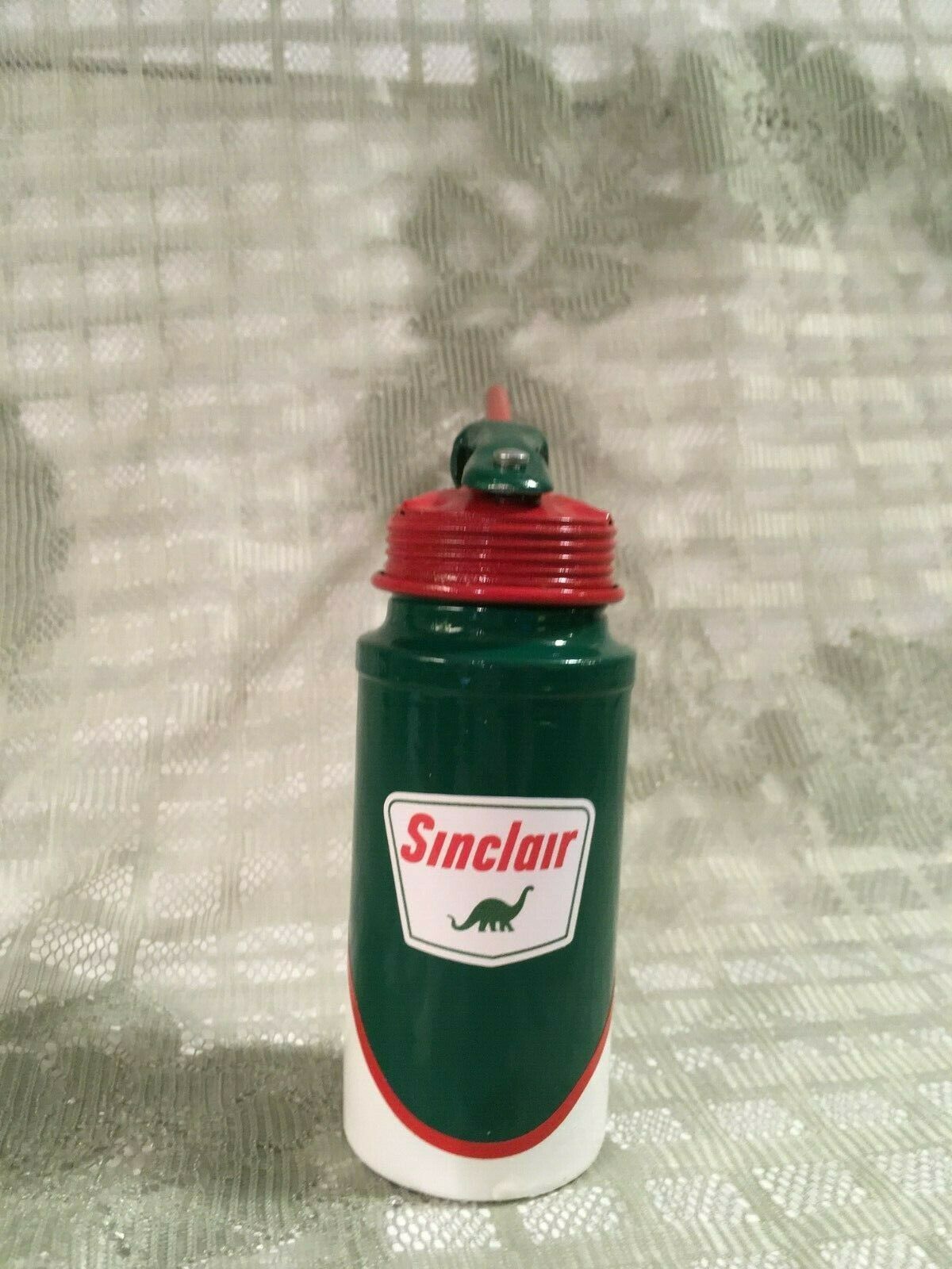 SINCLAIR Vintage Pump OIL CAN Gasoline Station Gas Motor Decal Spout ...