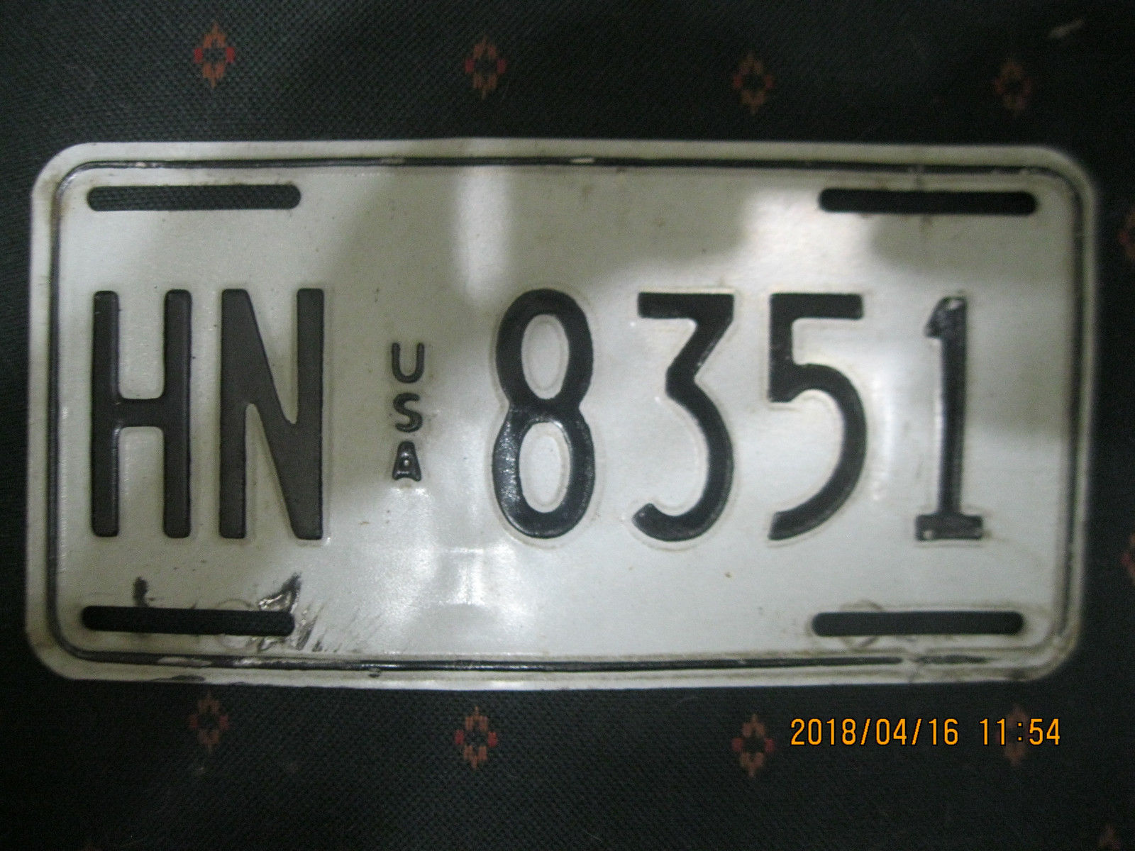 1980 ' S US FORCES In GERMANY Car License Plate | #18658783