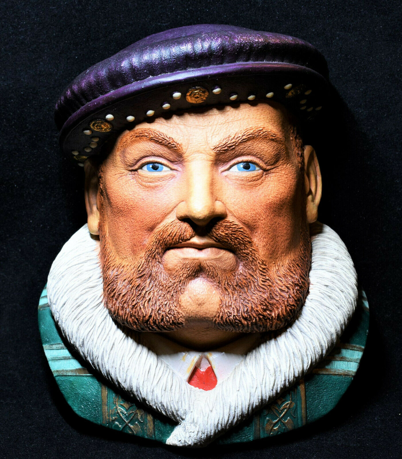 KING HENRY VIII VINTAGE Old Legend Product BOSSONS CHALK HEAD Made In ...