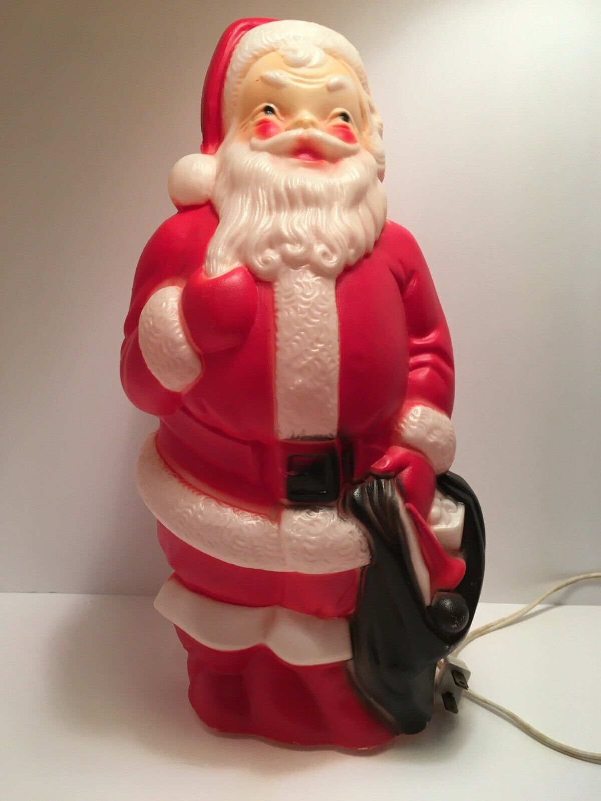 Vintage 1968 Empire Plastics Santa Clause Light Up Classic VTG | #18529854