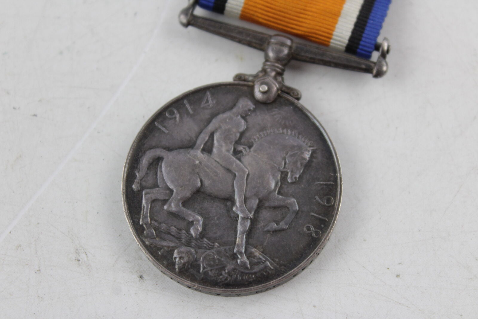 Vintage WW1 MEDAL Pair W/ Ribbons Named 191743 Drive AA Cartwright ...