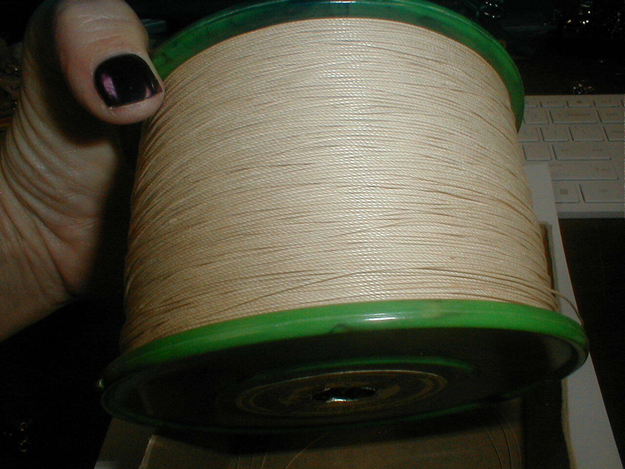 Vintage CAPE COD SUPREMA Cuttyhunk GREEN BAKELITE Fishing Line Spool ...