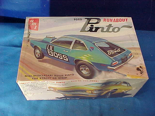 MIB Orig 1970s AMT 1/25 Scale MODEL CAR KIT FORD PINTO Mini Muscle Car ...