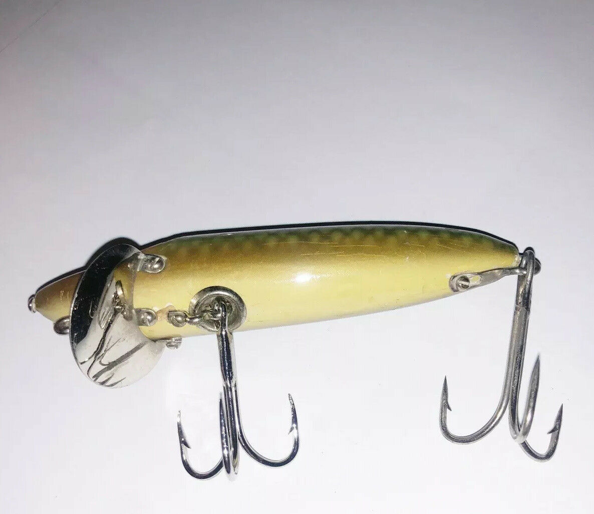Vintage Heddon Baby Vamp Green Scale VG | #18474151