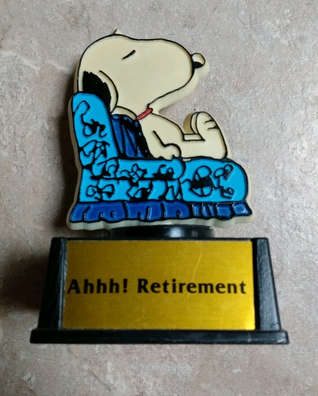 Vintage Snoopy AHHH Retirement Made In Hong Kong | #18441192