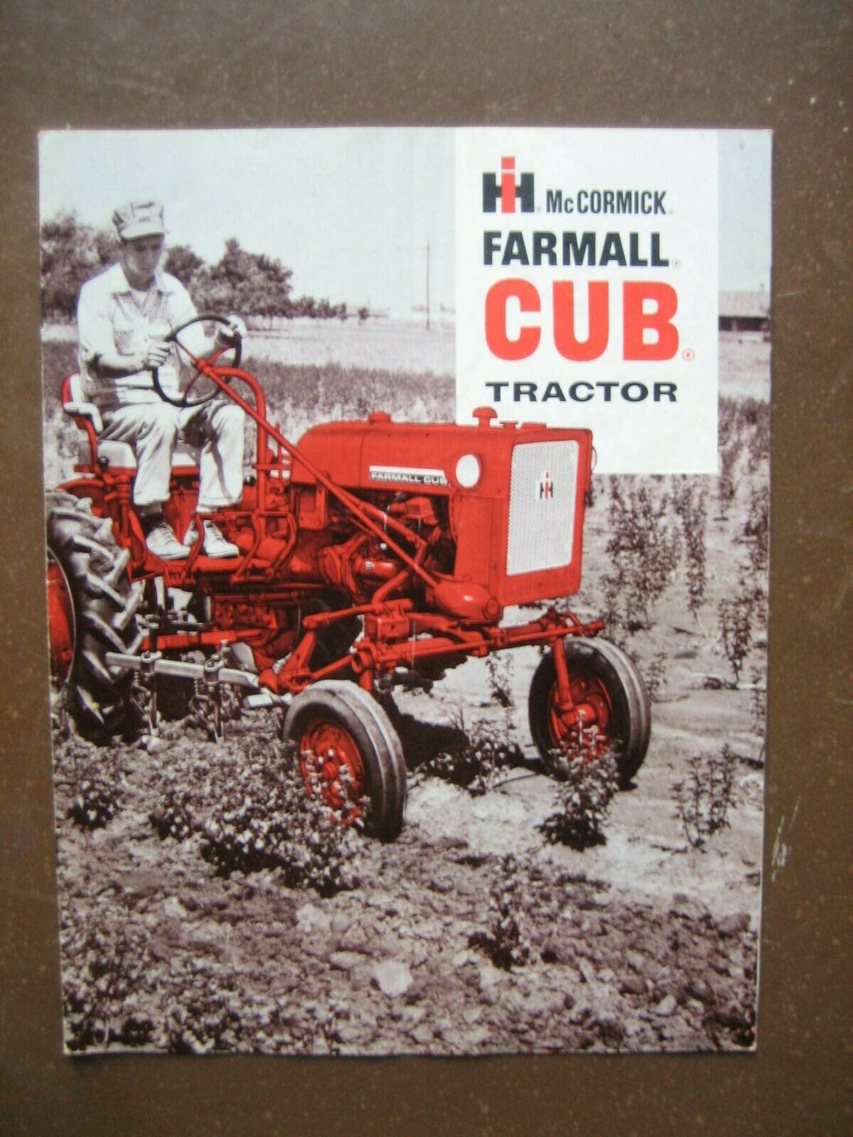 Vintage 1950 ' S International Harvester Farmall Cub Tractor Sales ...
