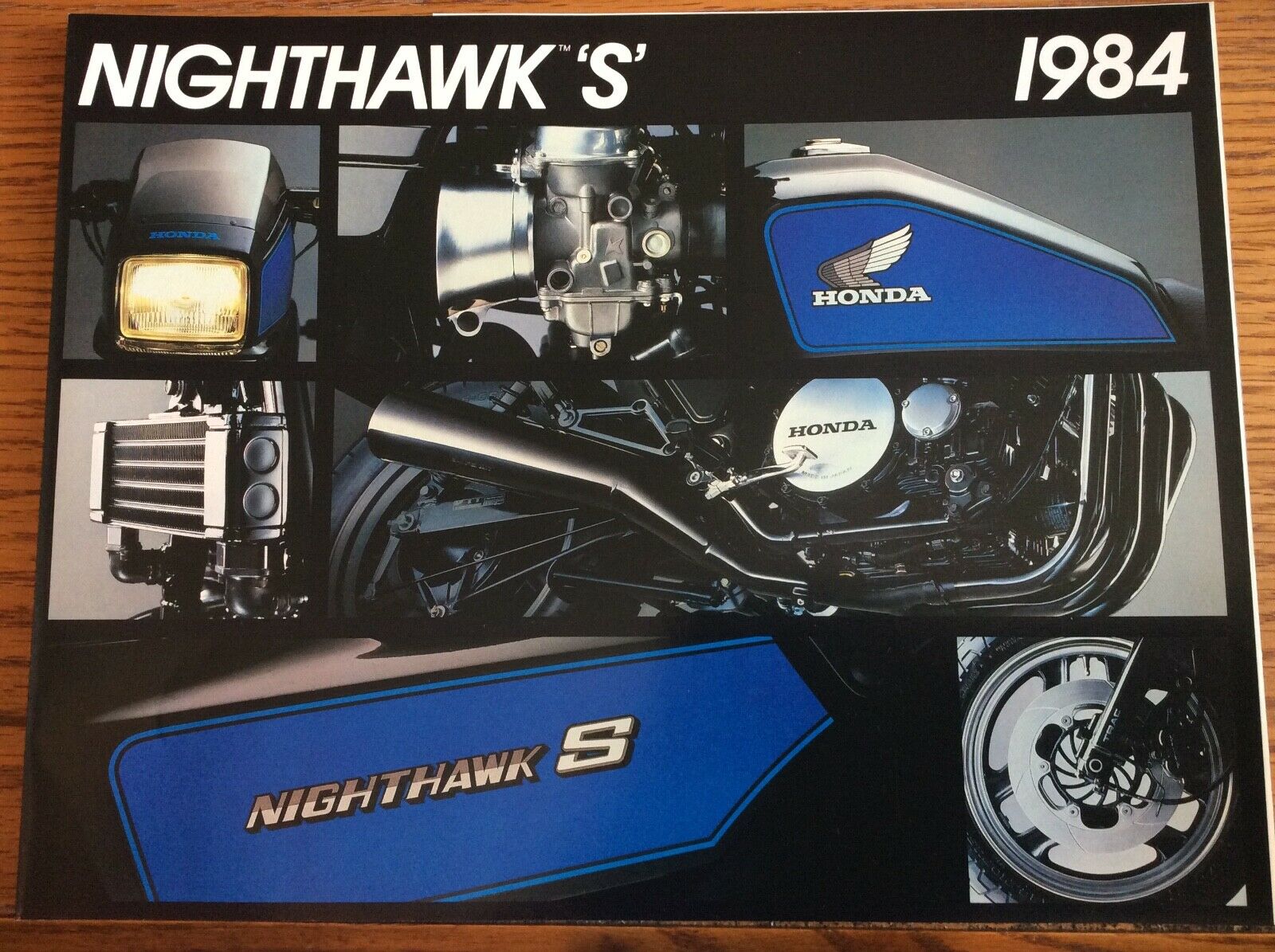 VINTAGE 1984 HONDA NIGHTHAWK S MOTORCYCLE SALES BROCHURE | #18428074