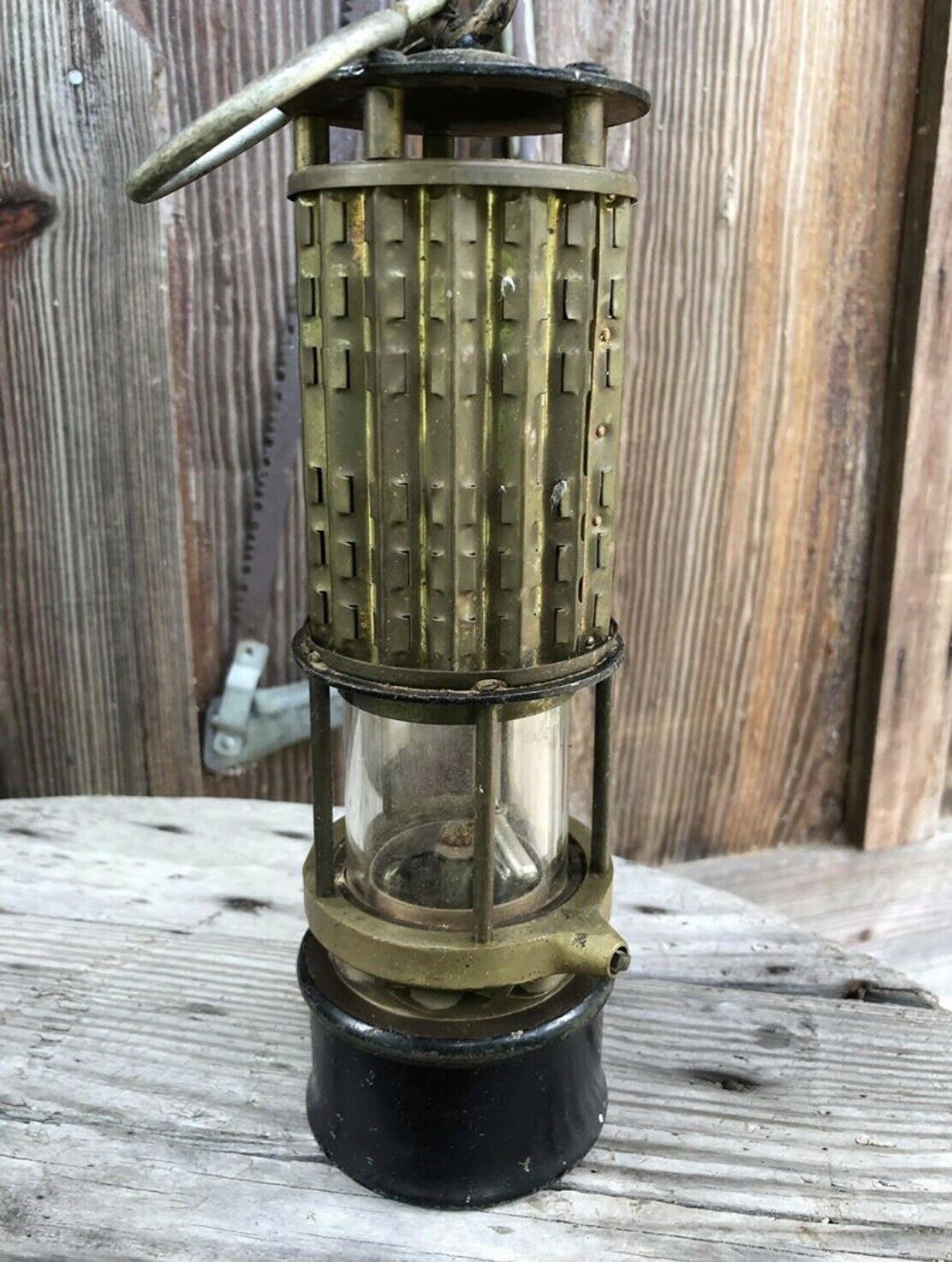 Antique Ca 1893 WOLF ' S MINERS SAFETY LAMP GERMANY Coal Mining | #18477250