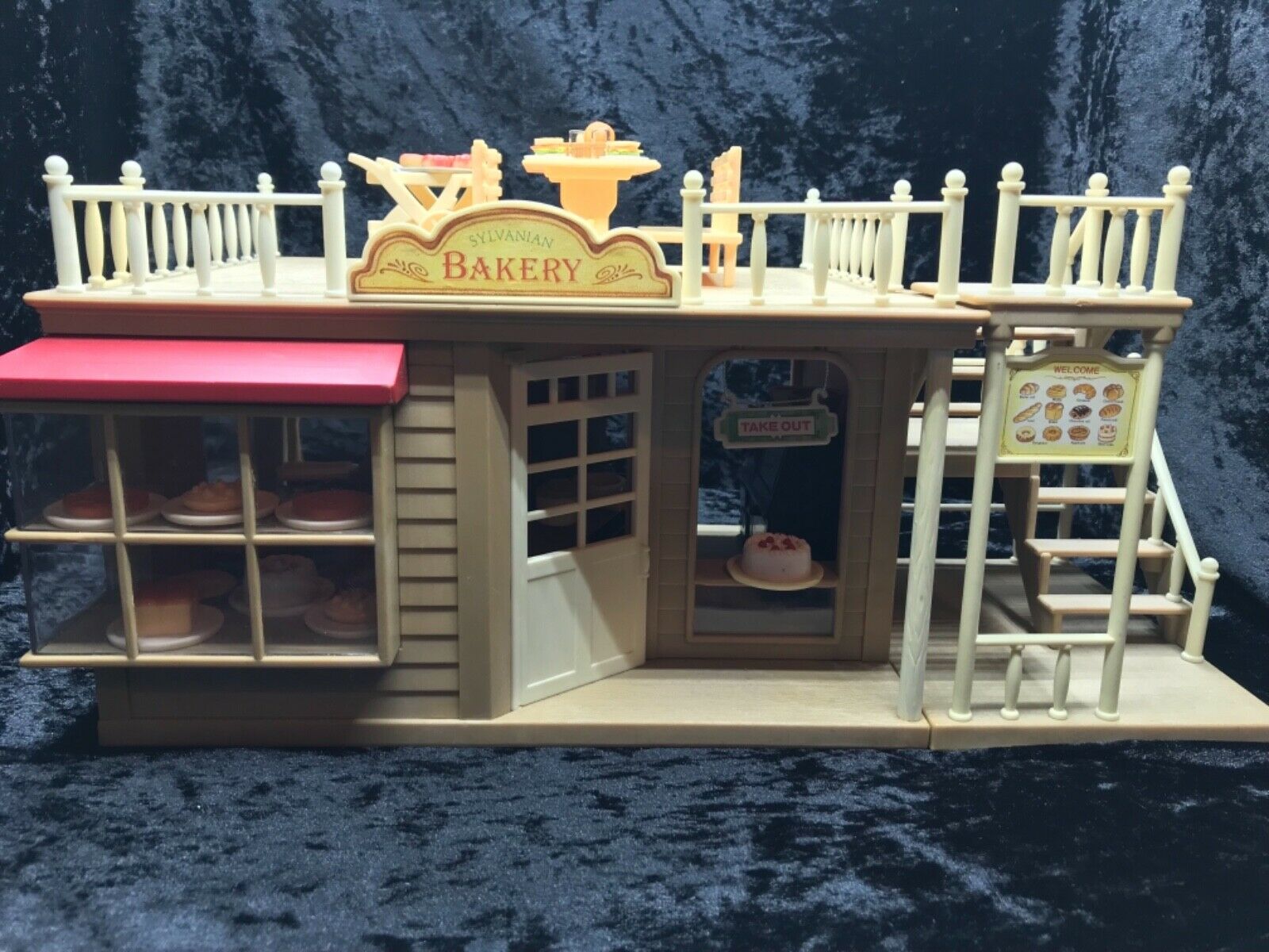 Calico Critters Sylvanian Families Vintage Forest Bakery VERY RARE HTF ...