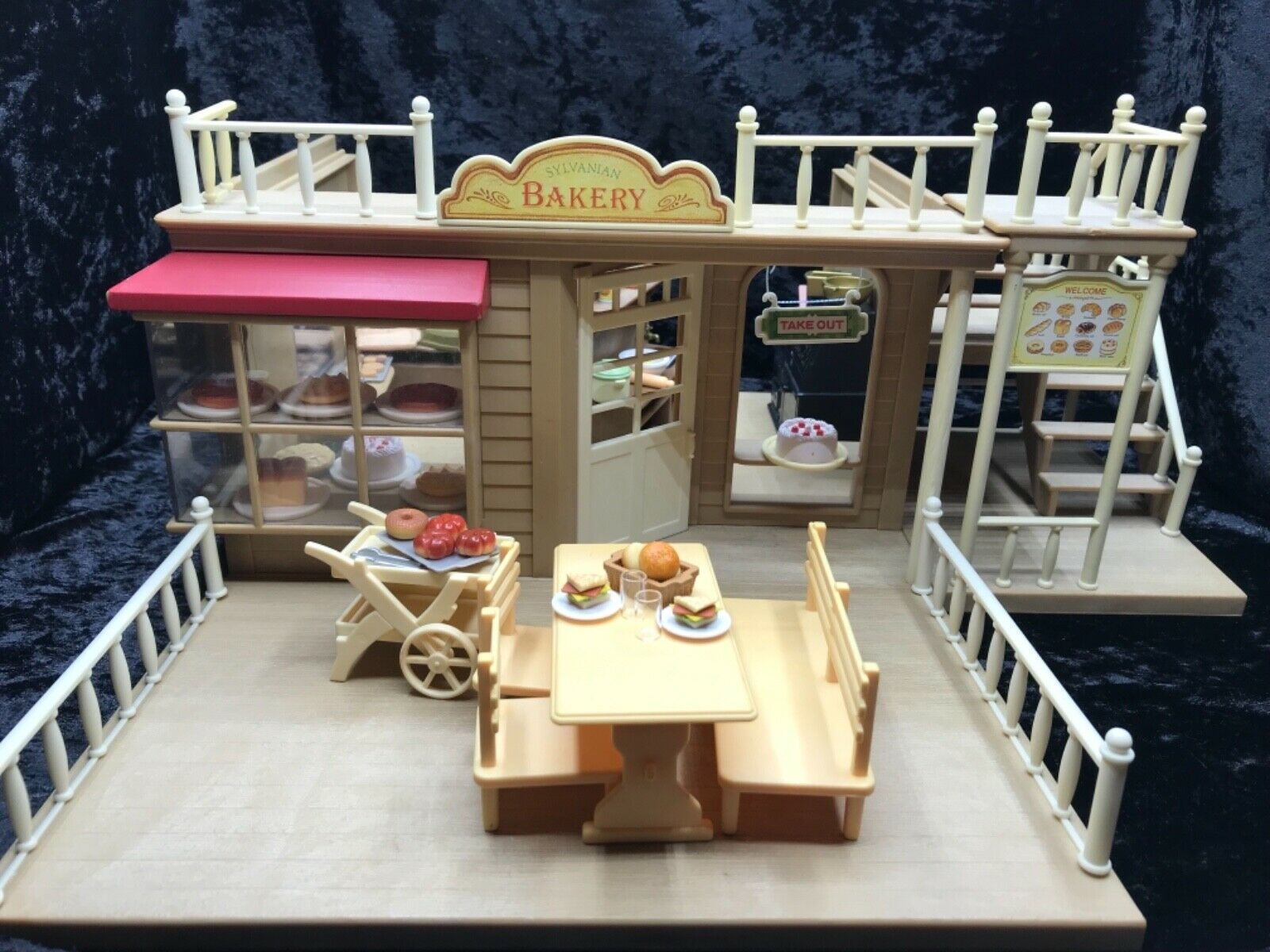 Calico Critters Sylvanian Families Vintage Forest Bakery VERY RARE HTF ...