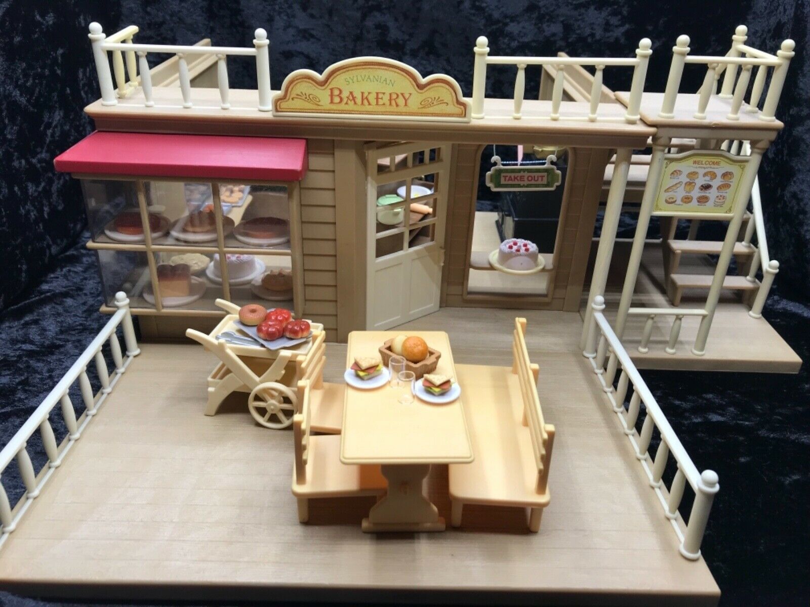 Calico Critters Sylvanian Families Vintage Forest Bakery VERY RARE HTF ...