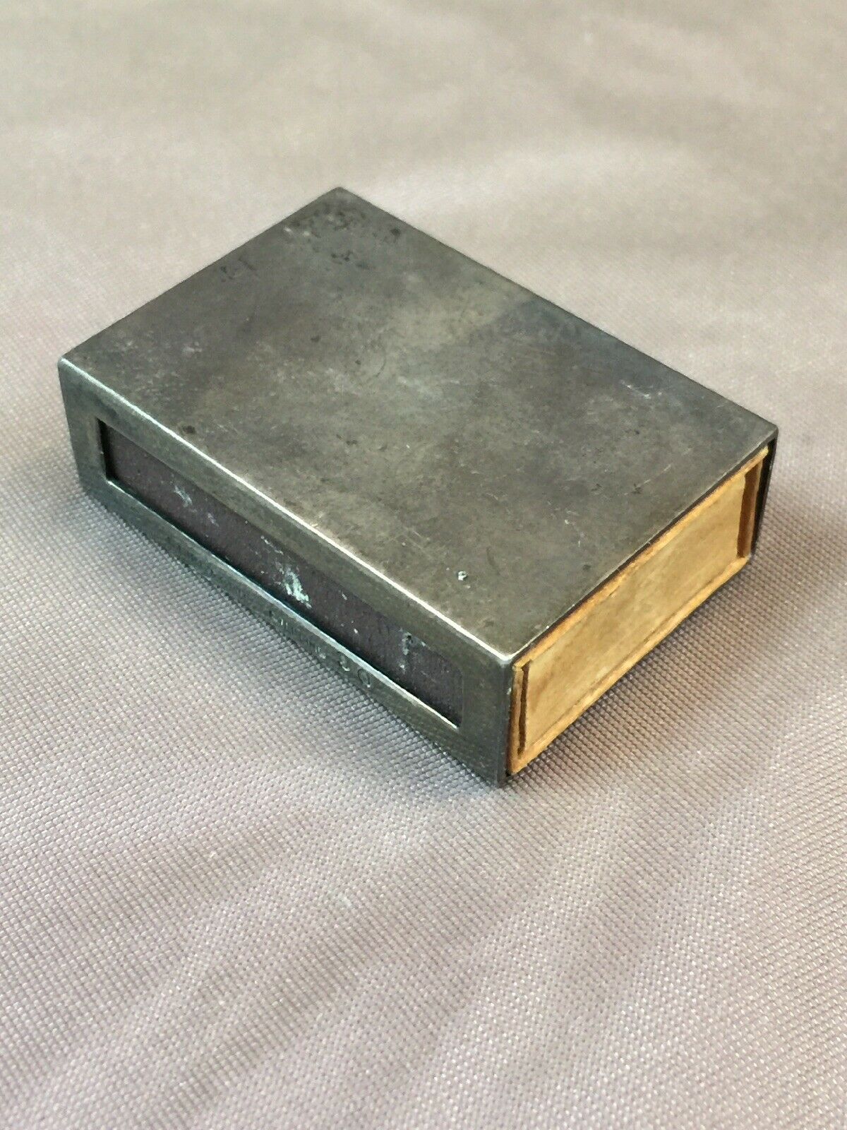 S Kirk & Son Sterling Silver Match Box Holder Vintage With Matches La ...