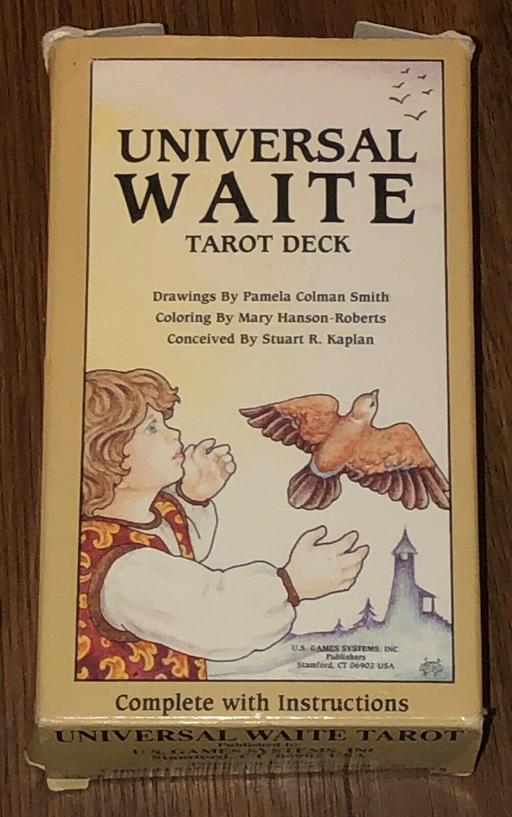 1990 Universal Waite Tarot Deck Complete 78 Cards Vintage U. S. Game ...