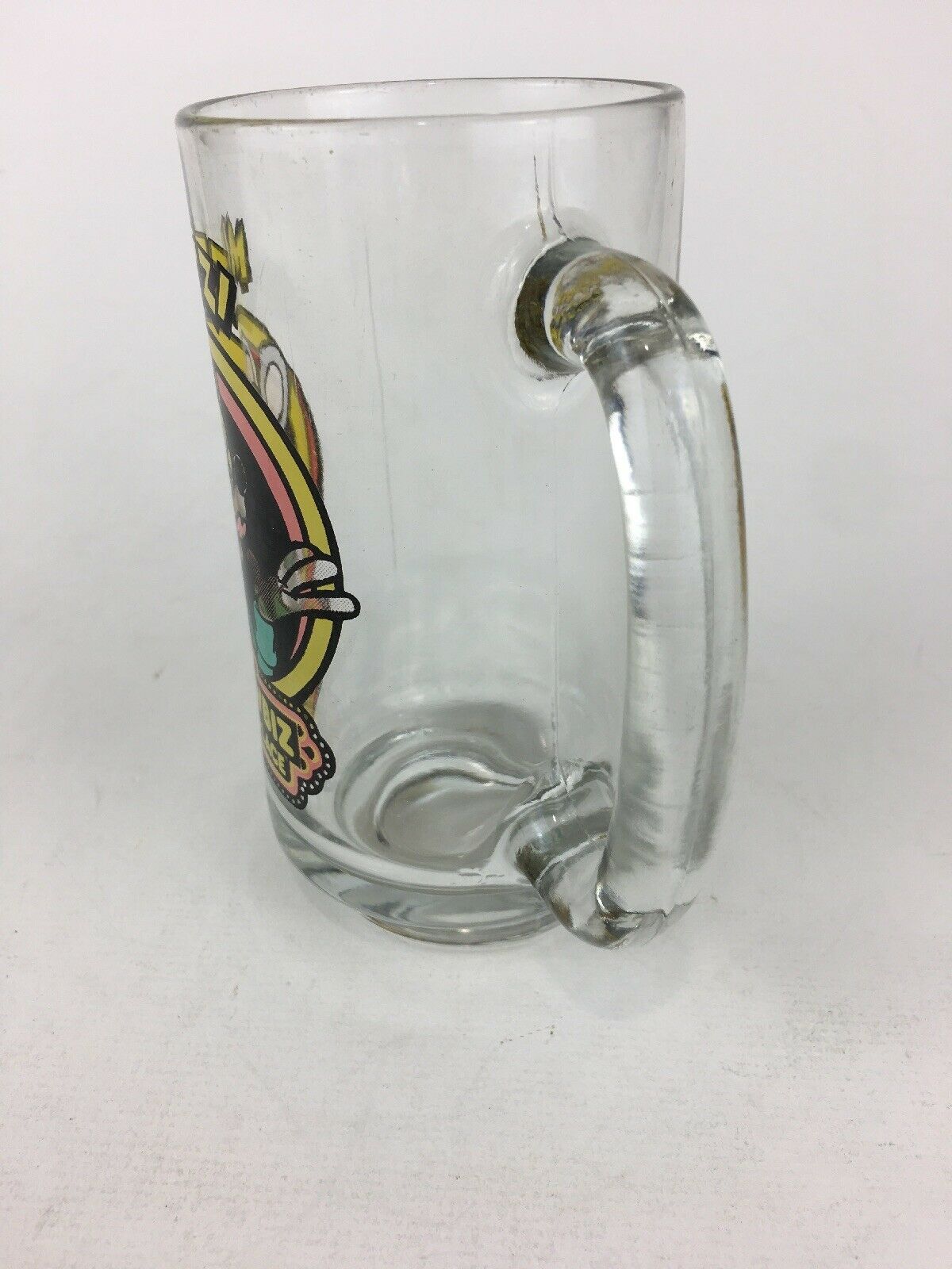 Vintage 1980 ShowBiz Pizza Place Mitzi Mozzarella Clear Glass Mug Glass ...