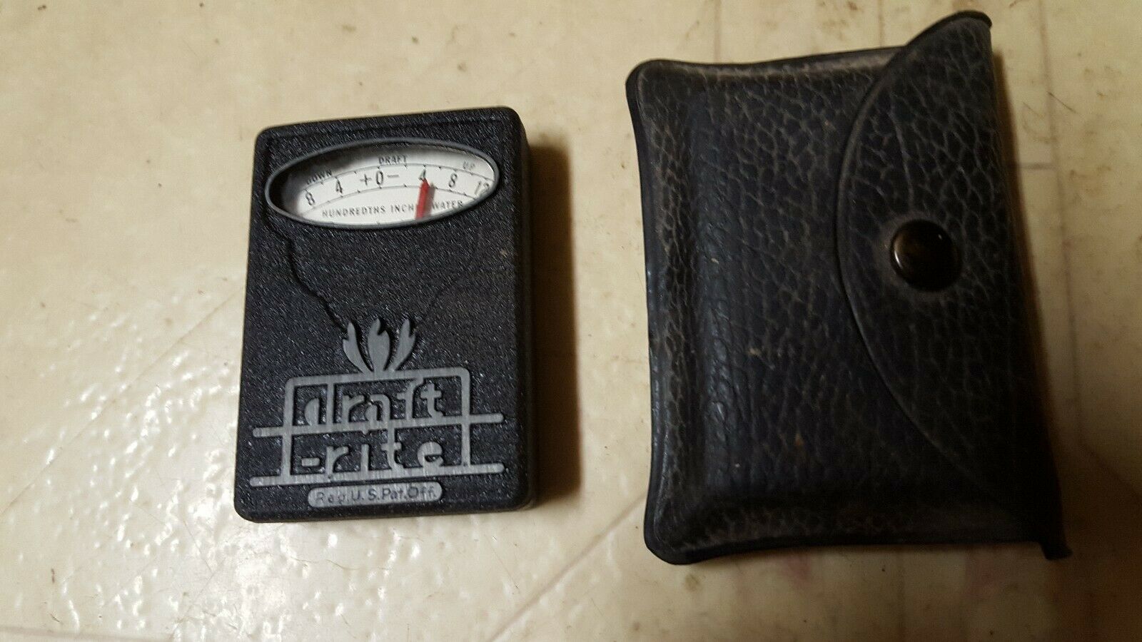 VINTAGE BACHARACH DRAFT - RITE POCKET GAUGE PITTSBURGH PA | #18289000