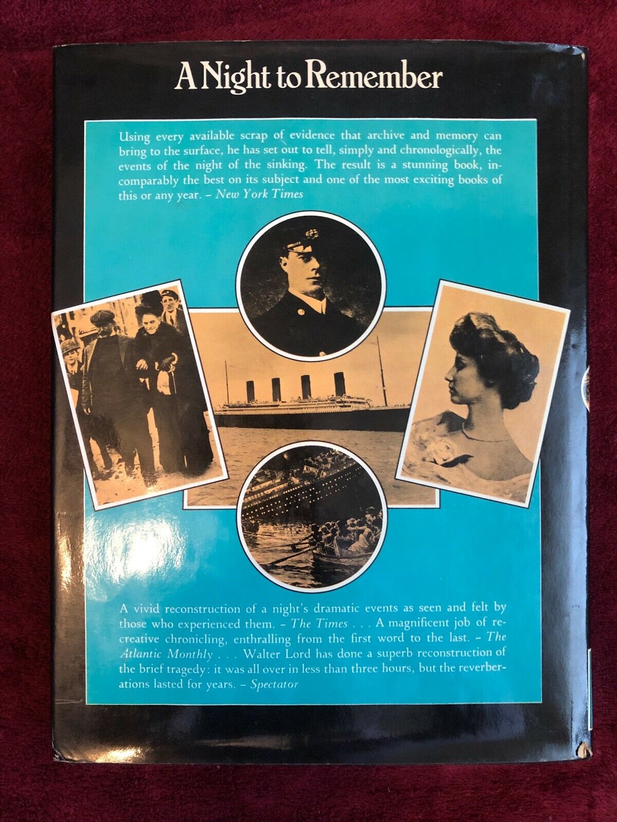 A Night To Remember By Walter Lord, Illustrated Edition 1976 | #18370014