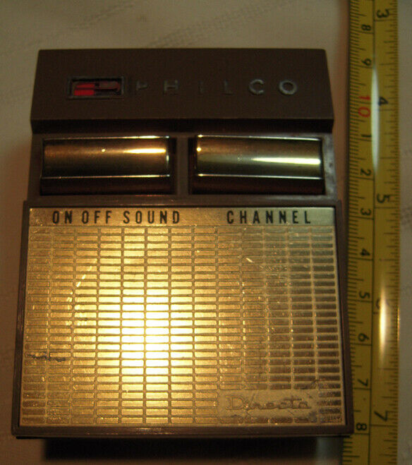 Vintage Philco Two Button Television Remote Control | #18351678