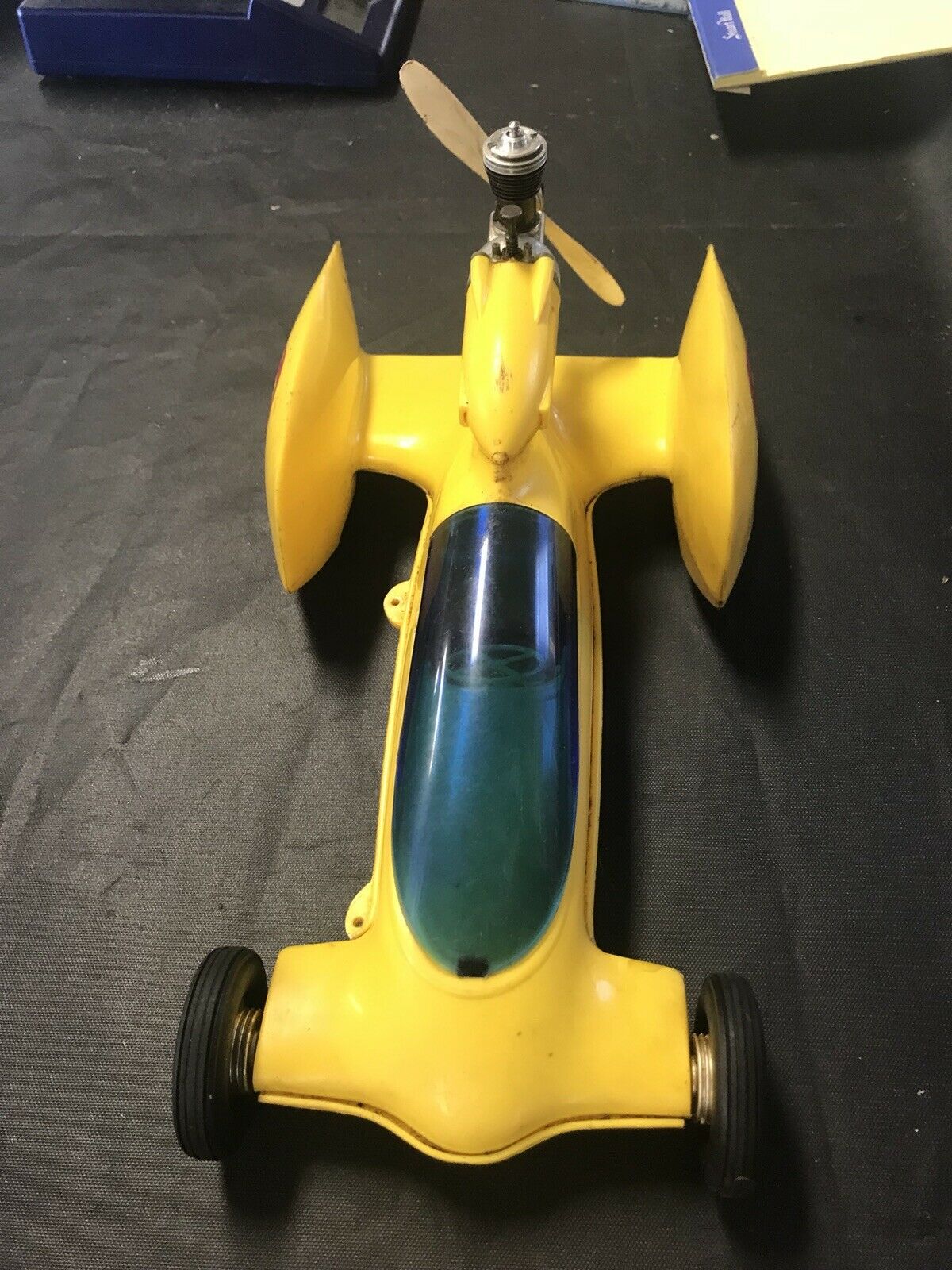 VINTAGE COX SHRIKE 8 GAS POWERED TETHER CAR WITH ENGINE | #18336587