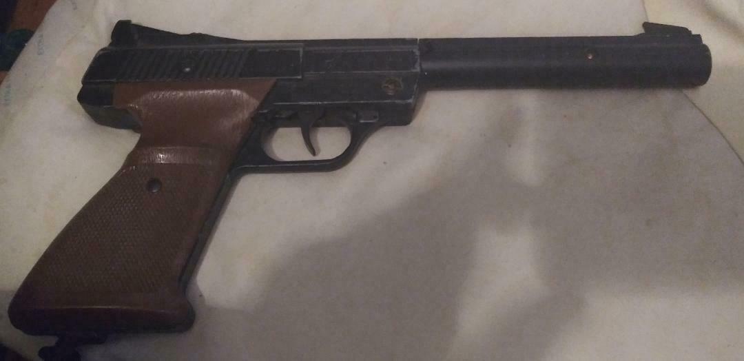 VINTAGE CROSMAN AIR GUN 1600 POWERMATIC AUTOMATIC BB PISTOL | #18260724