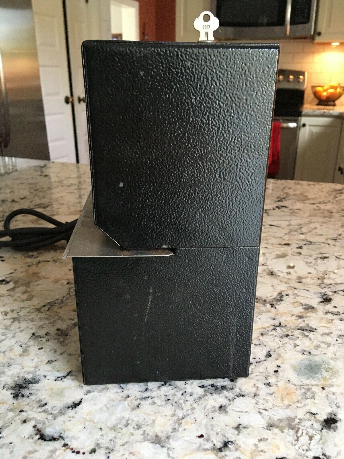 Vintage Lathem Time Recorder Company Punch Time Clock | #18229855