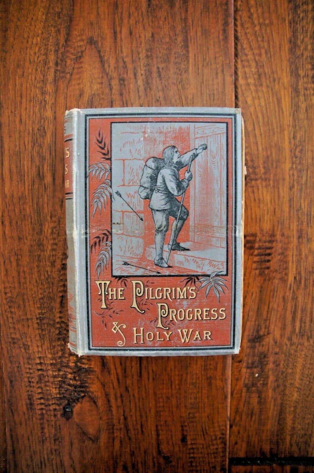 1886 JOHN BUNYAN Pilgrim ' S Progress And The Holy War - Victorian ...