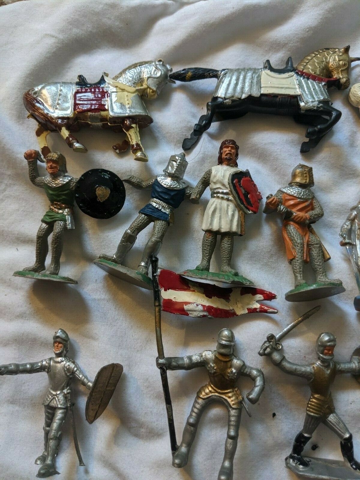Vintage Plastic 54mm Scale Medieval Castle Knights Figures - Multiple ...