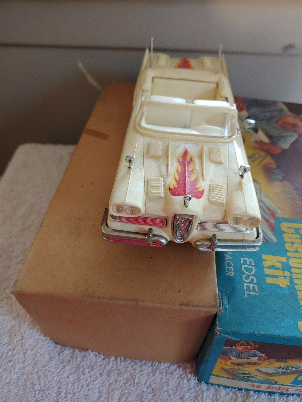 VINTAGE AMT 3 In 1 1958 EDSEL PACER CUSTOMIZING CONVERTIBLE MODEL ...