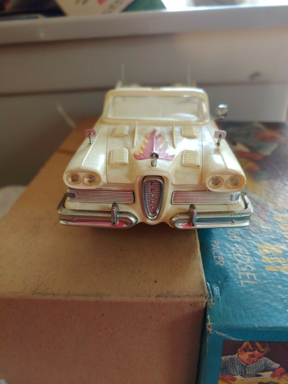 VINTAGE AMT 3 In 1 1958 EDSEL PACER CUSTOMIZING CONVERTIBLE MODEL ...