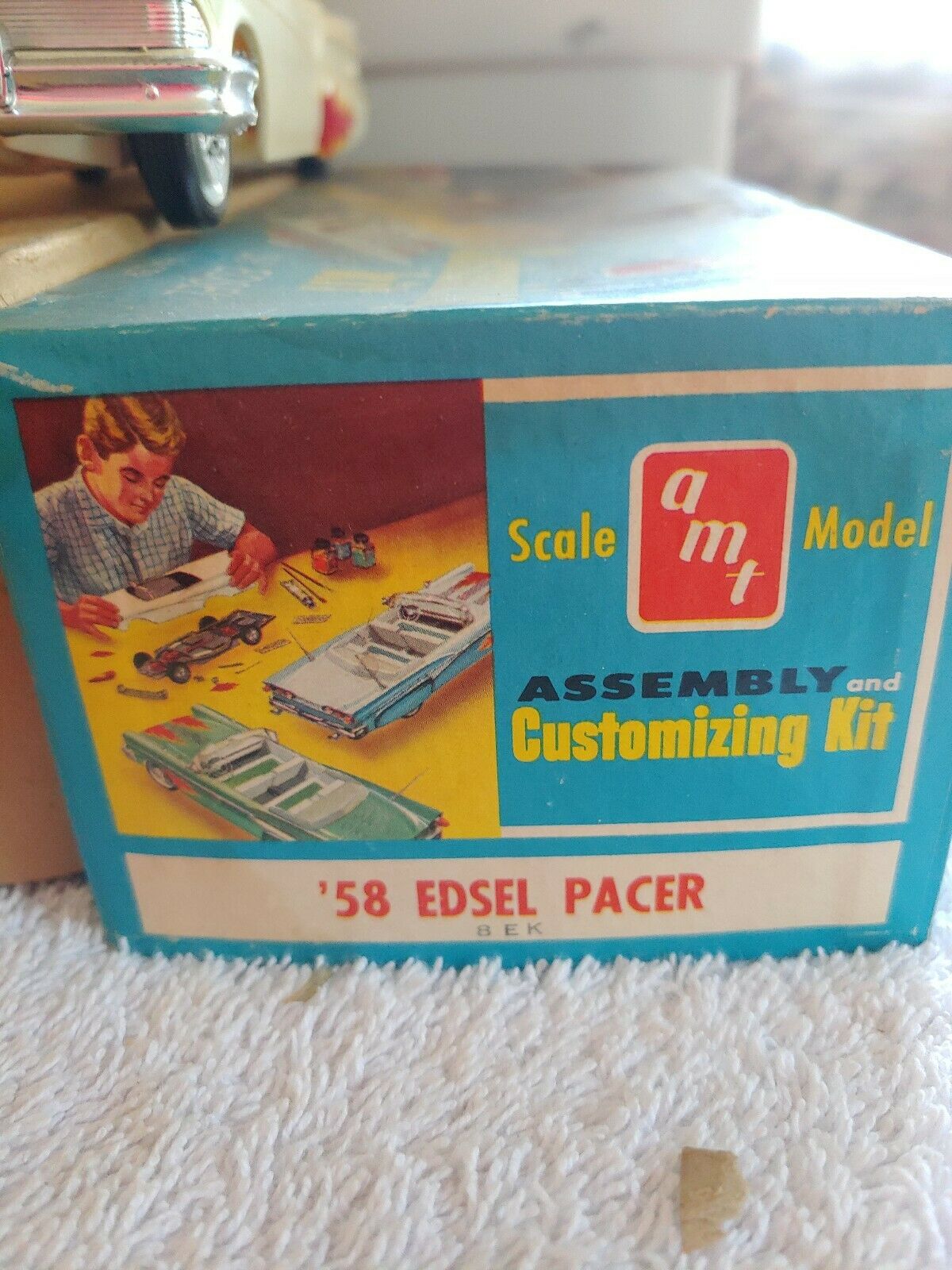 VINTAGE AMT 3 In 1 1958 EDSEL PACER CUSTOMIZING CONVERTIBLE MODEL ...