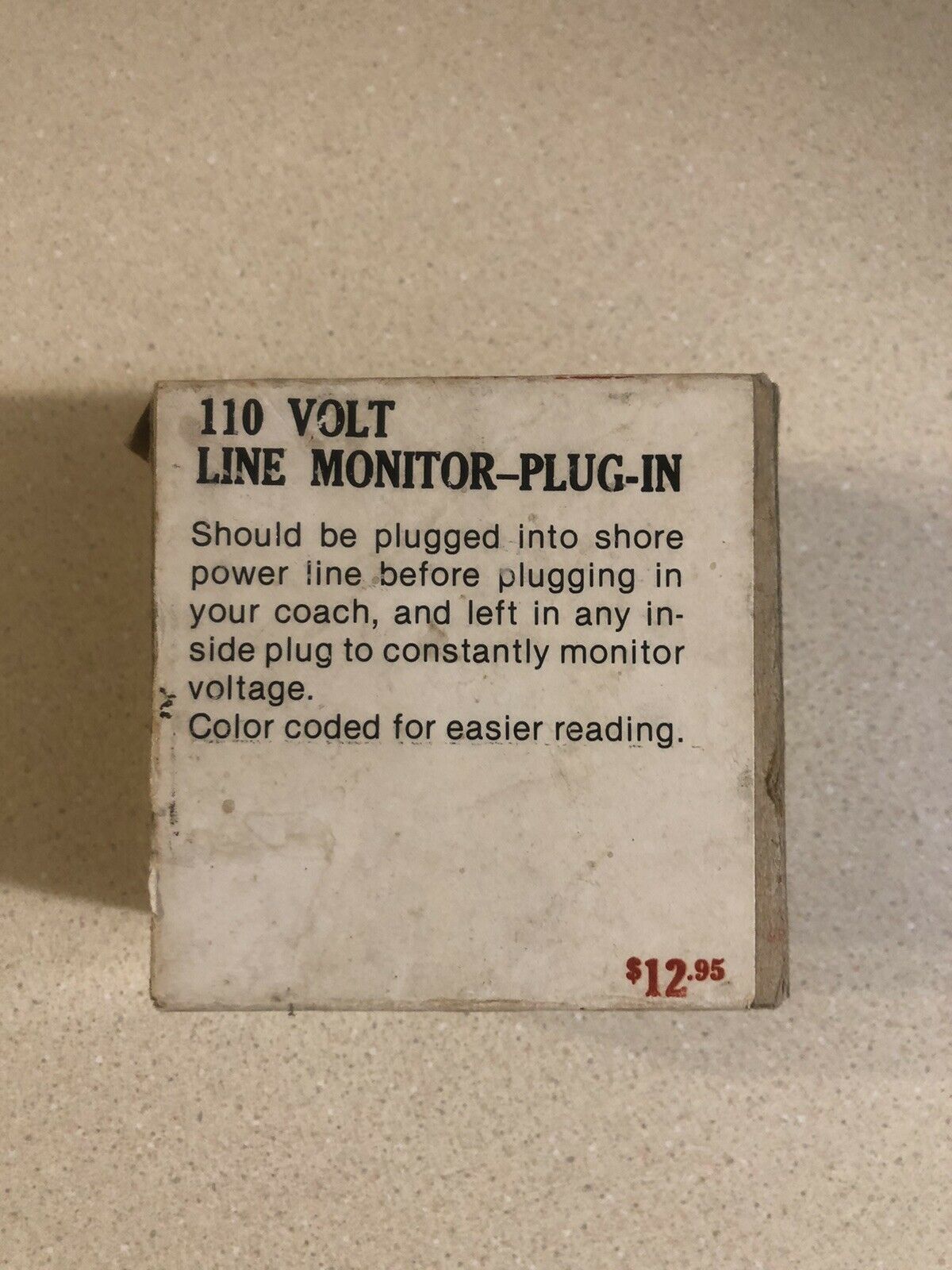 Vintage 110 Volt Line Monitor - Plug In RV Enterprises | #18251143