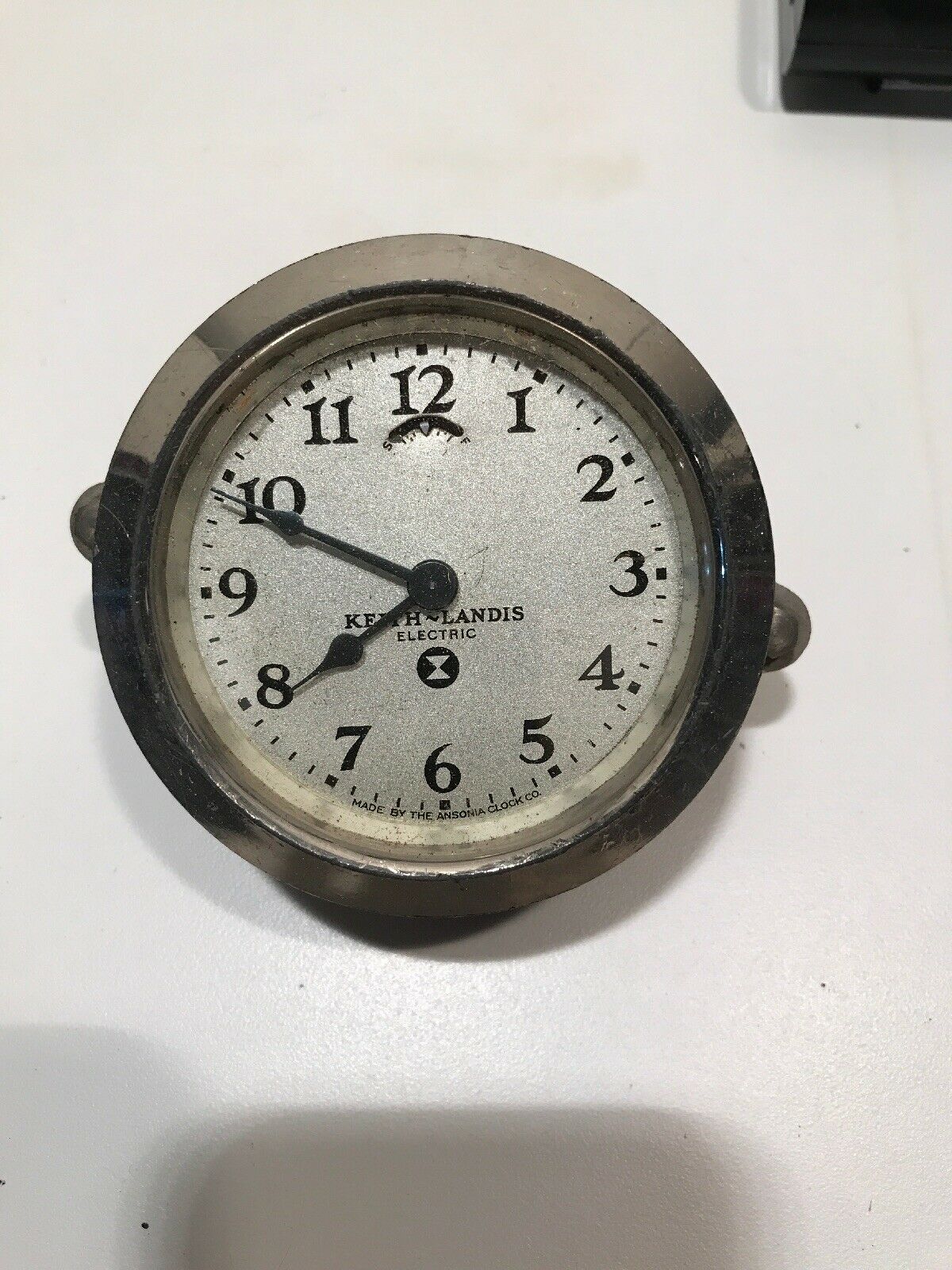 Vintage Antique Automobile Car Clock - Keith Landis Electric Clock ...