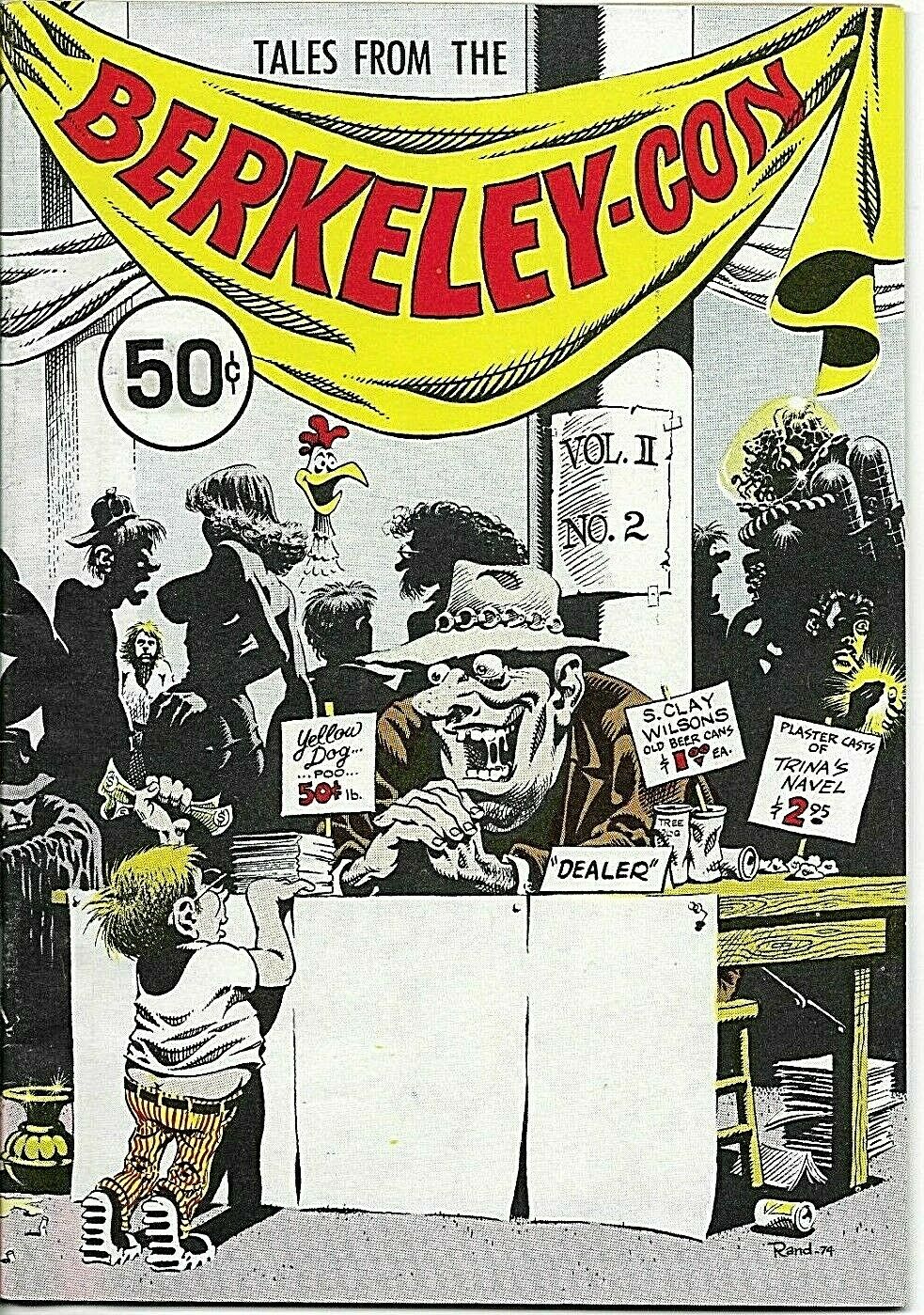 Tales From The Berkeley - Con 1 Vintage Underground Comic/1972/Vaughn ...