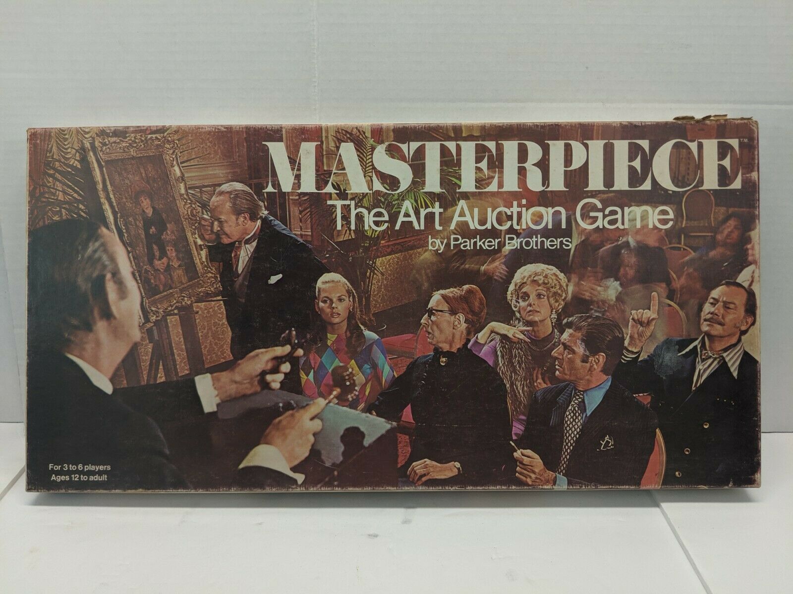 Vintage 1970 MASTERPIECE - The Art Board Game By Parker Brothers ...