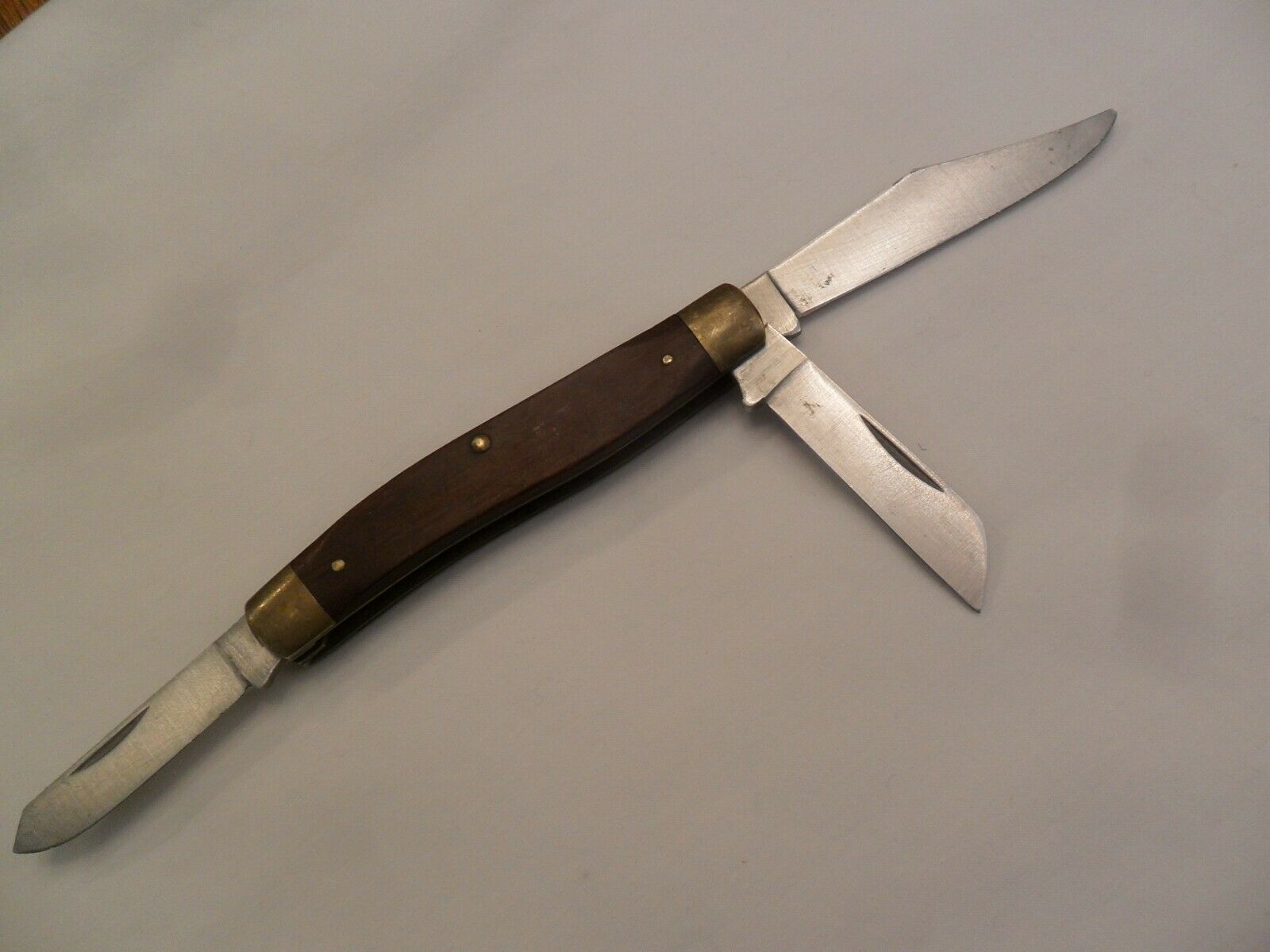 Vintage Sears Craftsman 95204 3 - Blade Folding Pocket Knife | #18172185