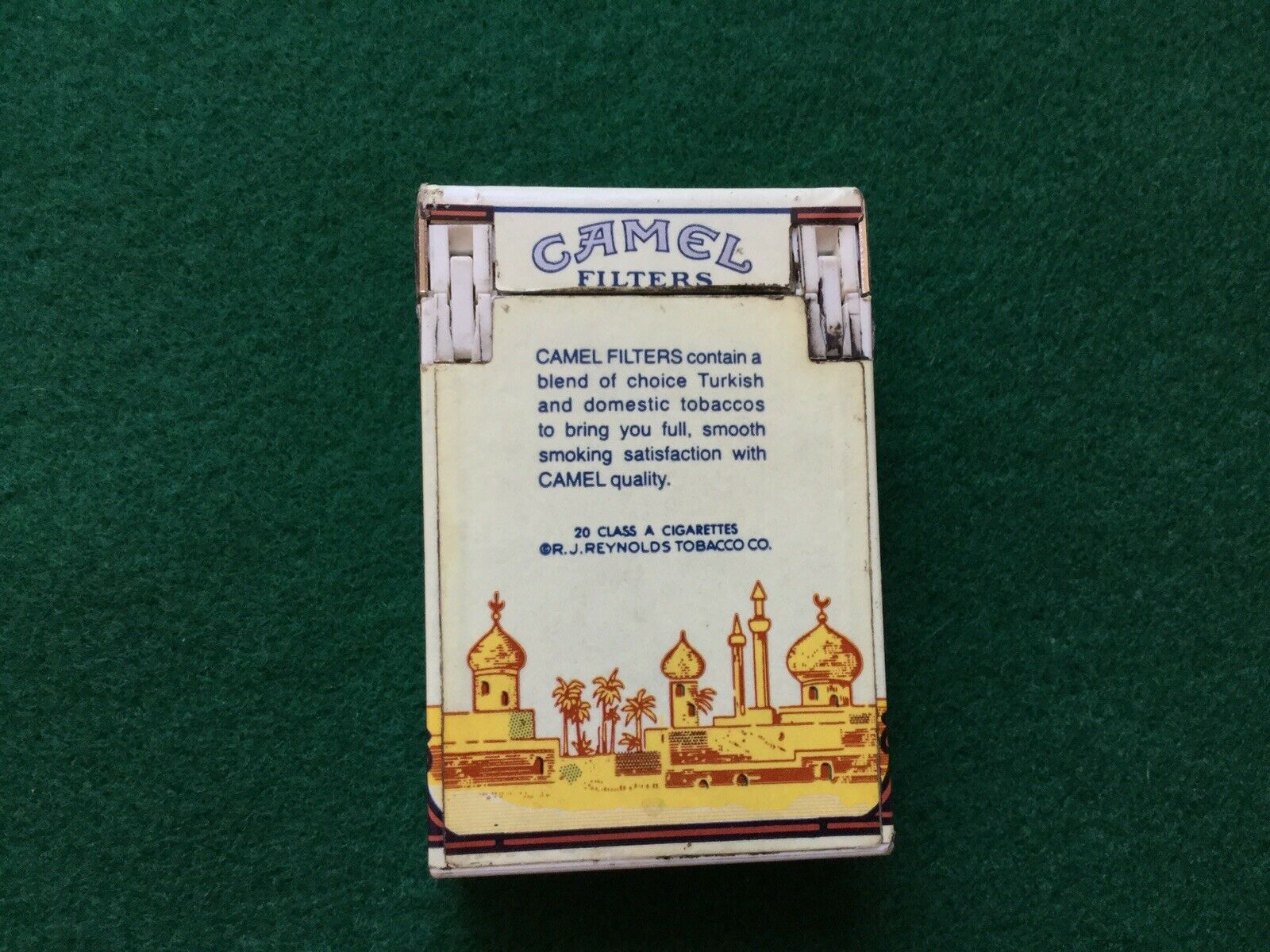 Vintage CAMEL FILTERS HARD PACK Cigarette Lighter Flip Top | #19329031
