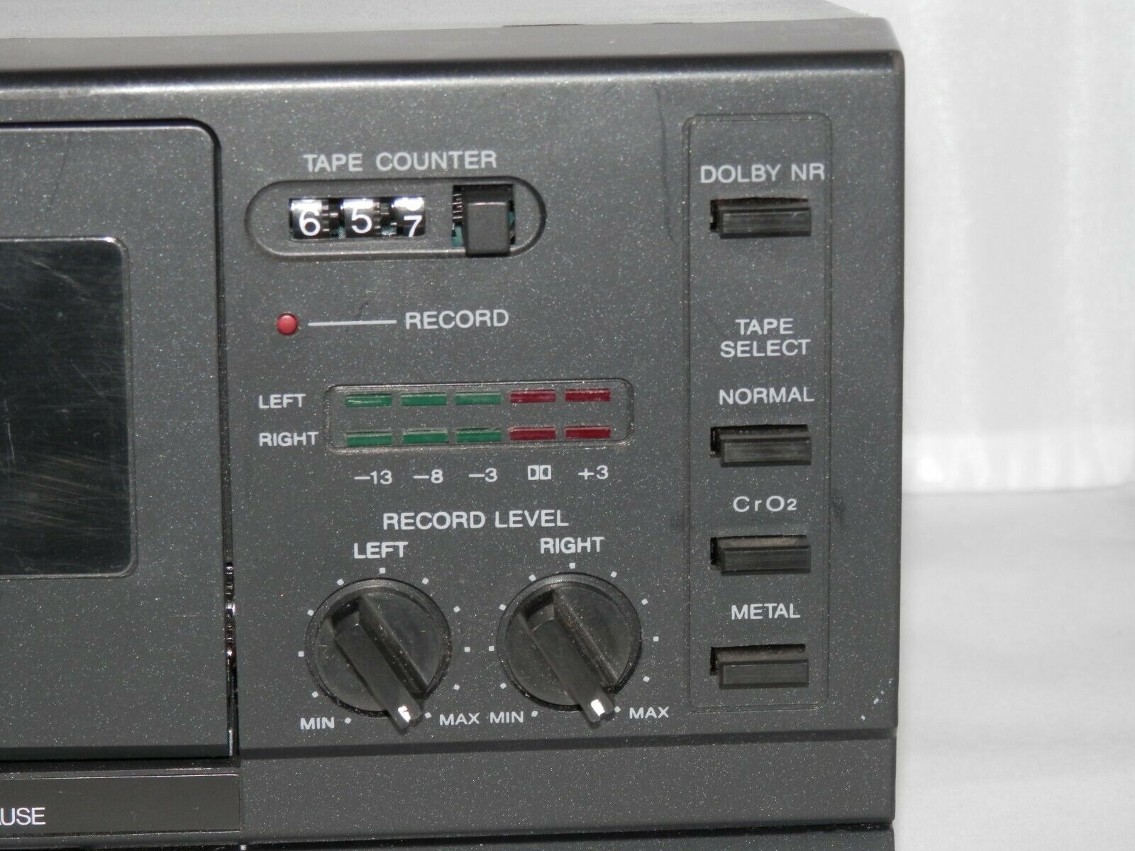 Vintage Radio Shack Optimus Stereo Cassette Deck SCT - 86 System Fully ...