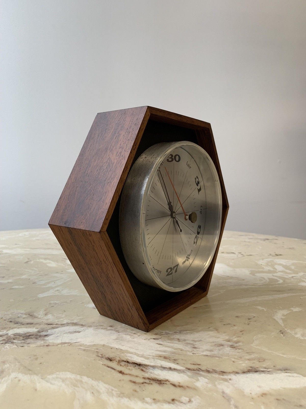 Howard Miller Barometer Arthur Umanoff Meridian Clock Rosewood | #18213835