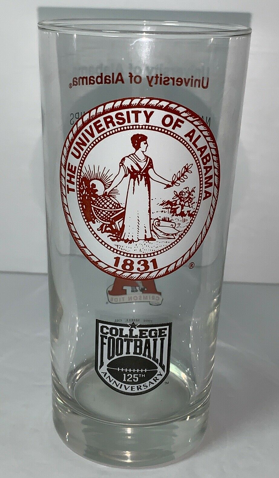 Vintage University Of Alabama Crimson College Football 125th ...