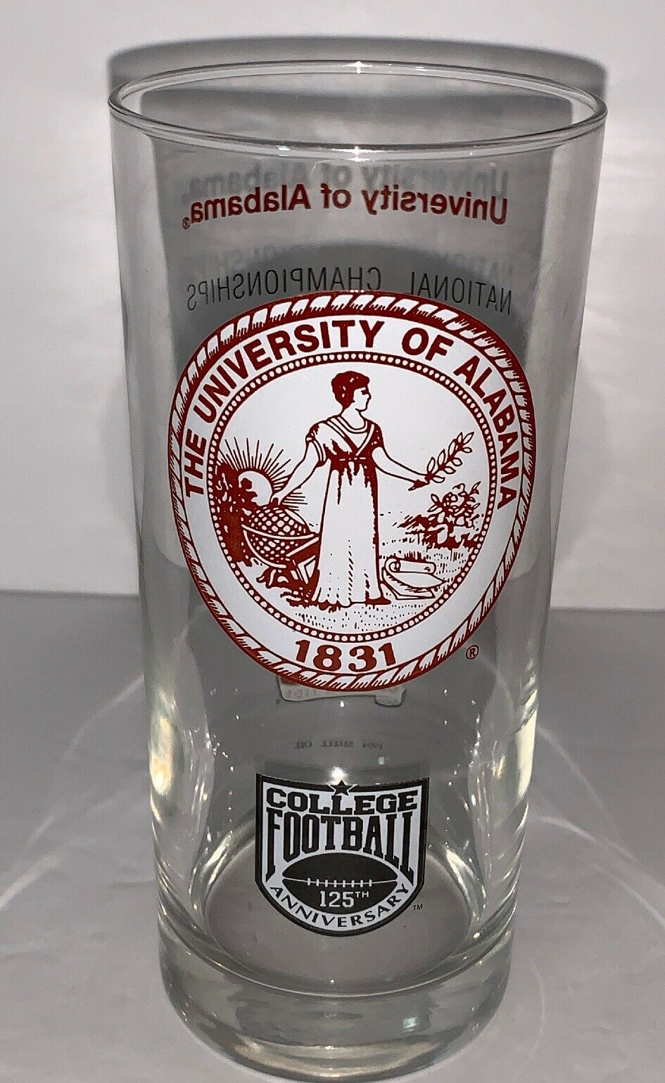 Vintage University Of Alabama Crimson College Football 125th ...