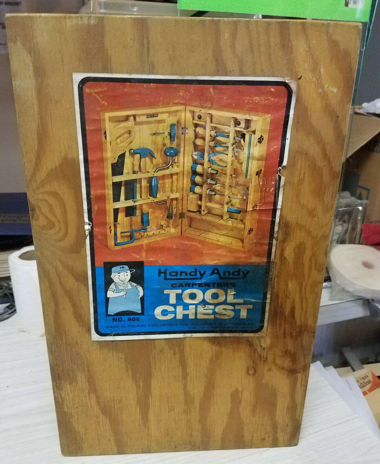 Vintage Handy Andy Carpenters Tool Set | #19504725