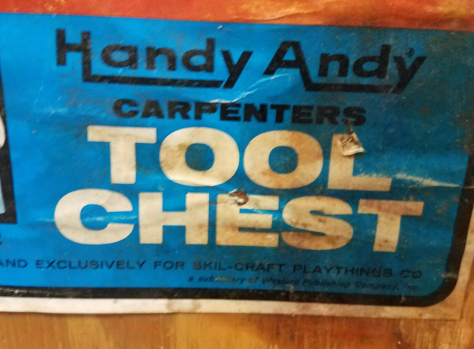 Vintage Handy Andy Carpenters Tool Set | #19504725