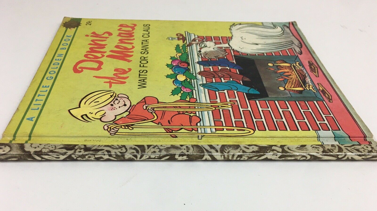 1961 Dennis The Menace Waits For Christmas Little Golden Childrens Book ...