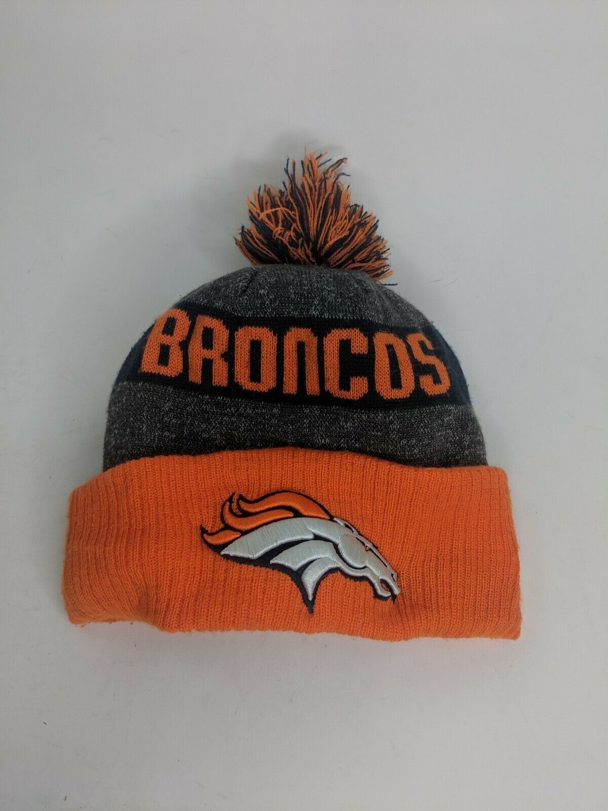 Denver Broncos Era NFL Knit Hat On Field Sideline Beanie Stocking Cap ...