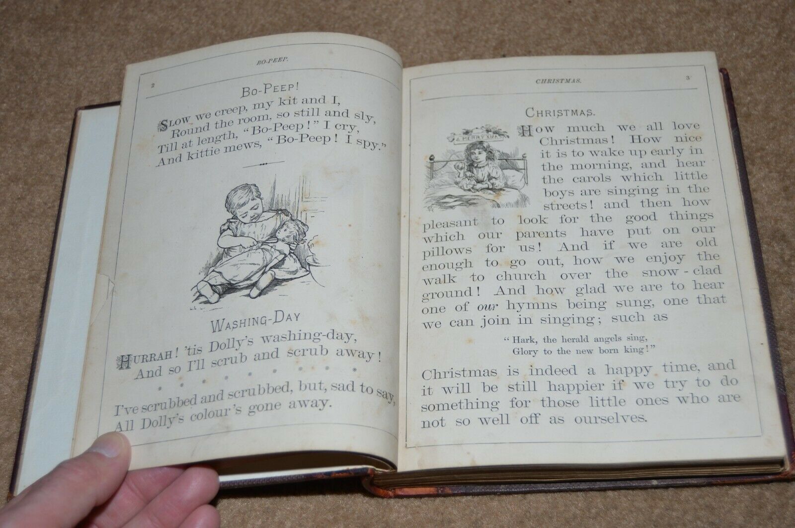 BO PEEP Treasury For The Little Ones 1883 Children ' S Book | #18087500