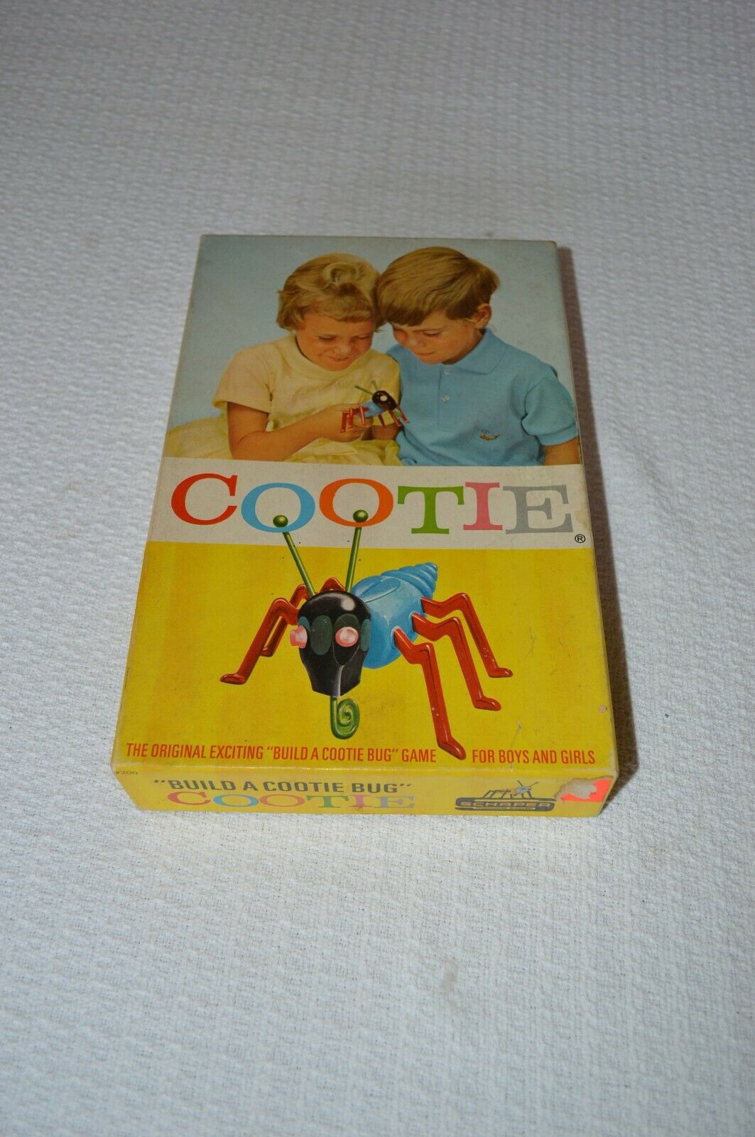 VINTAGE (60 ' S) BUILD A COOTIE BUG " COOTIE " GAME | #17986709