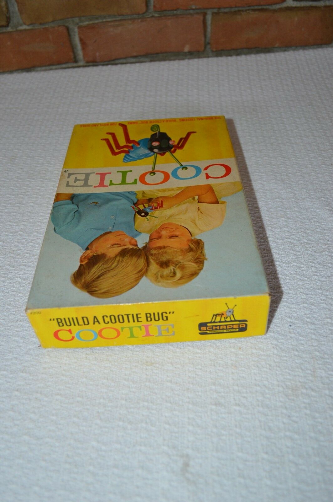 VINTAGE (60 ' S) BUILD A COOTIE BUG " COOTIE " GAME | #17986709