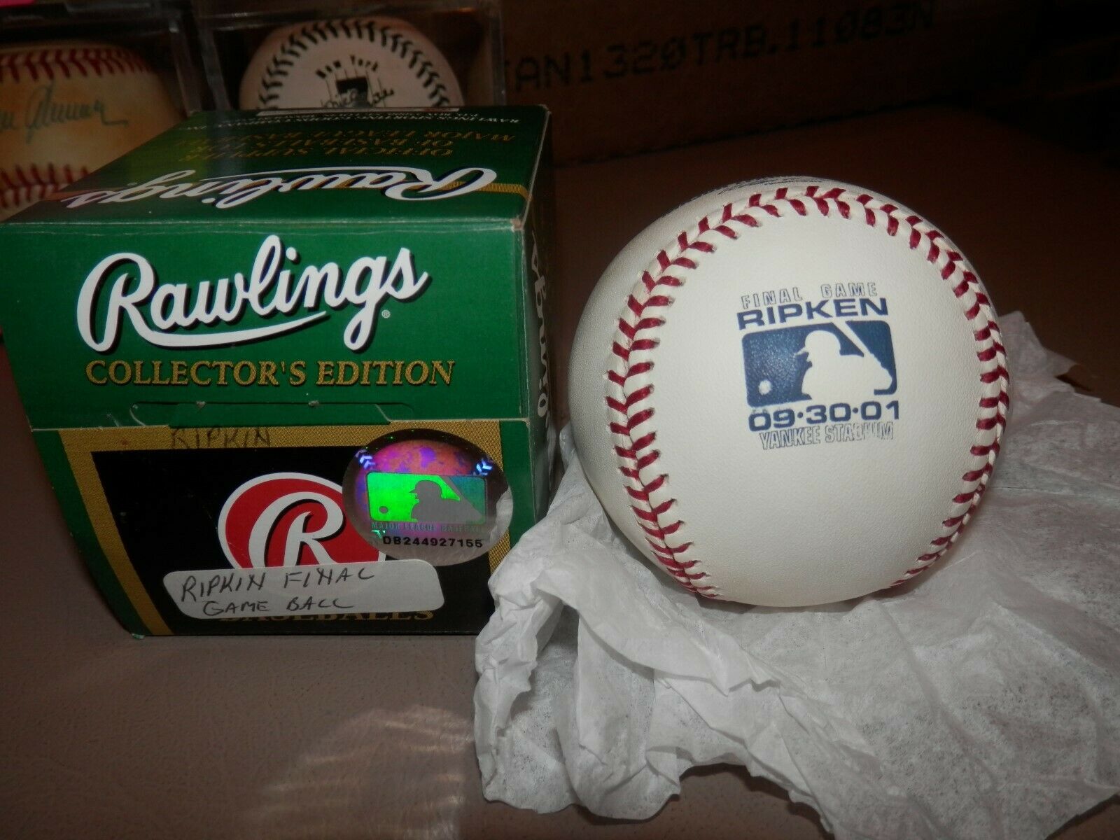 Cal Ripken Jr. Final Game Official Rawlings Baseball | #19240743
