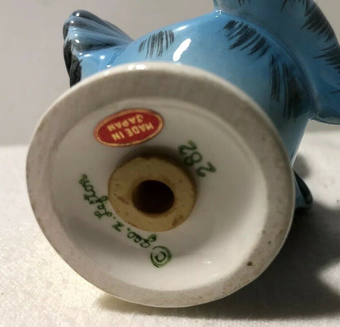 VINTAGE 1950 ' S LEFTON BLUE BIRD SALT AND PEPPER SHAKERS FIGURINES ...