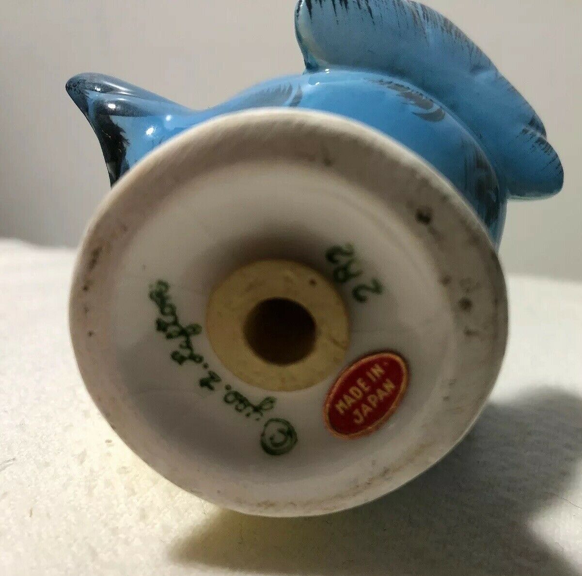 VINTAGE 1950 ' S LEFTON BLUE BIRD SALT AND PEPPER SHAKERS FIGURINES ...