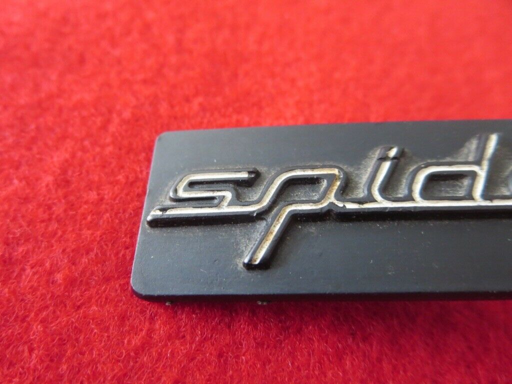 Ferrari 348 Spider Dashboard Emblem Badge Script - Factory | Hood ...